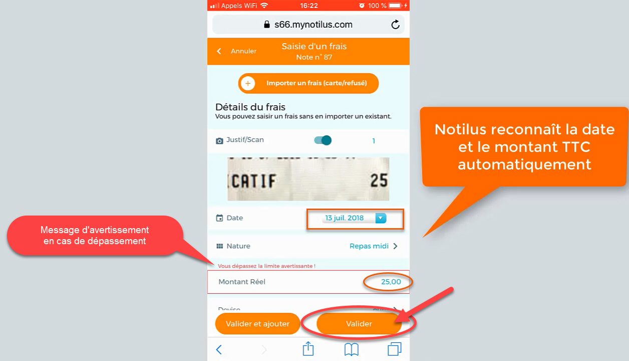 Notilus – Mode d’emploi