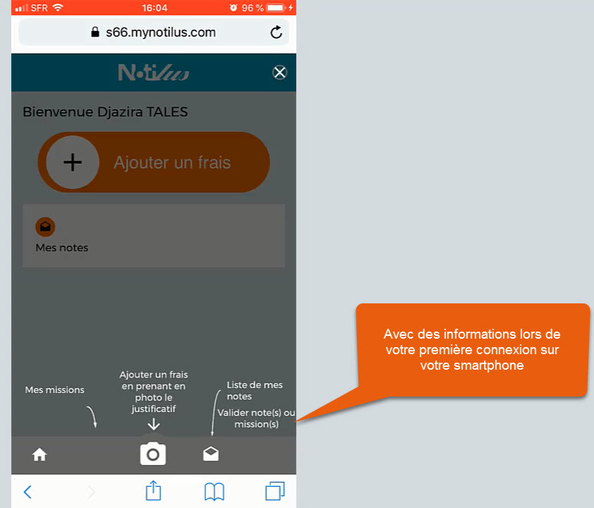 Notilus – Mode d’emploi